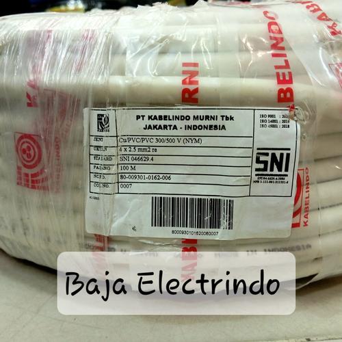 Jual Kabel Listrik NYM 4x2,5mm METAL KABELINDO @100m / 50m NYM 4x2.5mm ...