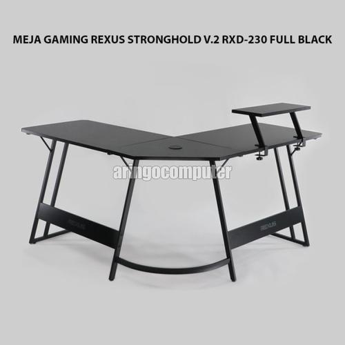 Jual Accessories Rexus GAMING TABLE STRONGHOLD RXD-230 FULL BLACK V.2 - Kota Samarinda - Aringo ...