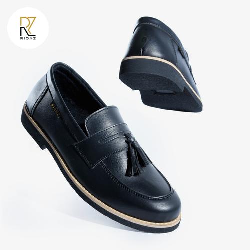 Jual RIONZ PARIS - Sepatu Pantofel Pria Formal Kantor Hitam Coklat ...