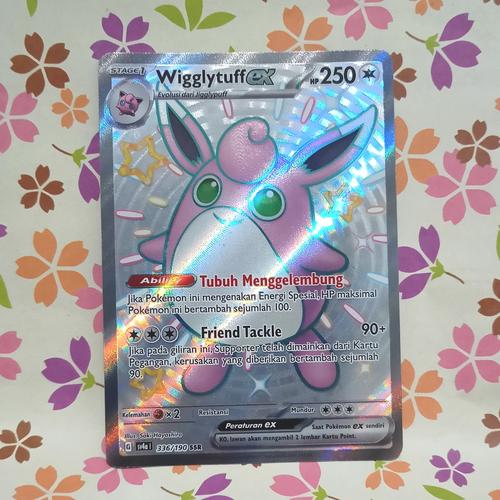 Jual wigglytuff EX SSR sv4a 336/190 pokemon tcg indonesia - Kota ...