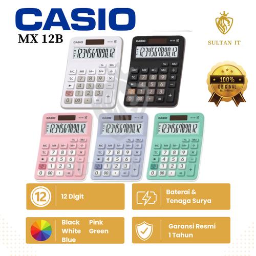 Jual Kalkulator Casio MX-12B Original - Putih - Jakarta Barat - Sultan IT | Tokopedia