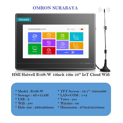 Jual HMI Haiwell B10S-W 10inch 10in 10'' IoT Cloud Wifi ORIGINAL - Kota Surabaya - Omron ...