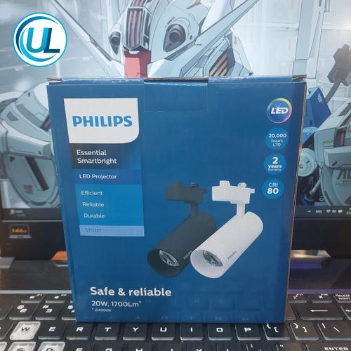 Jual Philips LED Projector ST033T 20W 24D 1700lm / Kap Track Rel ...