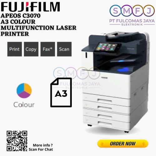 Jual Mesin Fotocopy A3 Fujifilm ApeosPort C3070 CPS Color A3 GARANSI ...