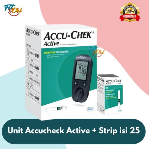 Jual Alat Accuchek Active / Blood Glucose Meter Accu Chek Active / Alat ...