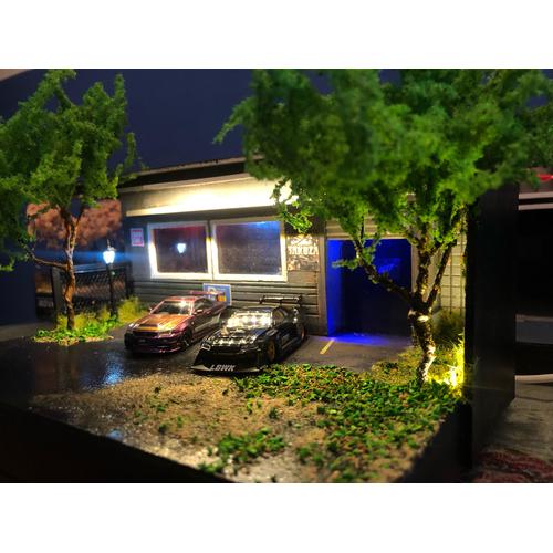 Jual Diorama "Tokyo Tuners Club Parking" untuk diecast skala 64 - Kab ...