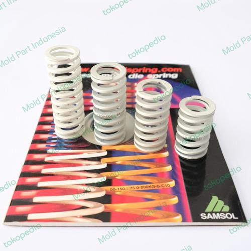 Jual Coil spring SWR 17, 21, 26 mm, SAMSOL - Korea - SWR-17-150 - Kab ...