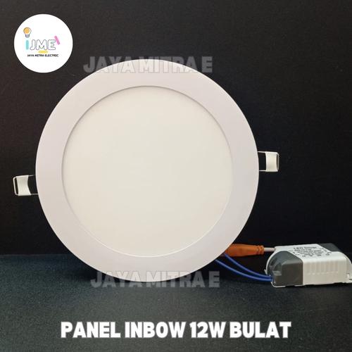 Jual Lampu Downlight LED Panel 12W/12 watt putih kuning Plafon Inbow ...