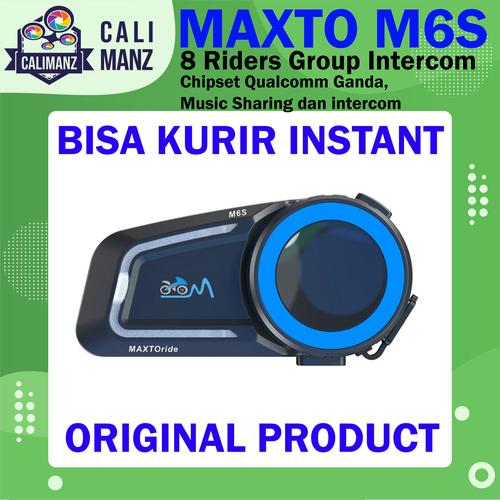 Jual Maxto M6S Intercom 8 Riders IP67 Music Sharing Chipset Qualcomm Ganda - Jakarta Barat ...