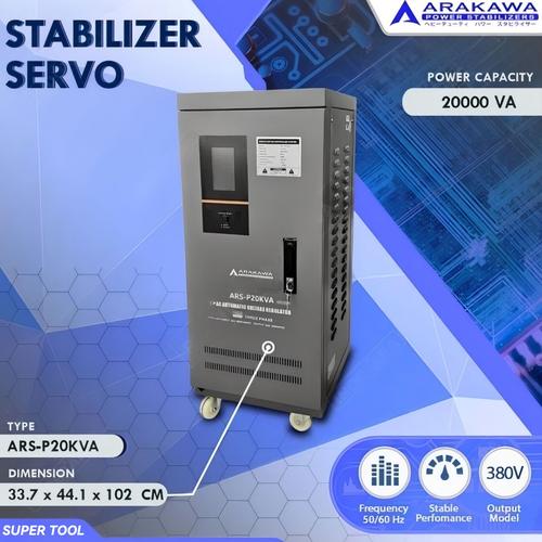 Jual Stabilizer Arakawa 10 - 20 Kva Servo Motor Soft Start Regulator ...