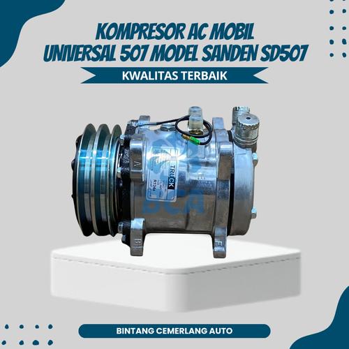 Jual COMPRESSOR KOMPRESOR AC Mobil SD507 Universal Model SANDEN 507 ...