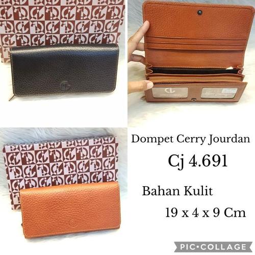 Jual Dompet Wanita Cerry Jourdan Kulit Wanita Cj17 Dan Cj 4 691 High - Hitam, 19x4x9 cm ...