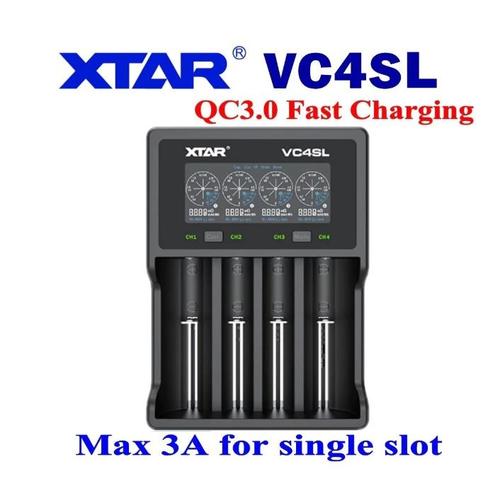 Promo XTAR VC4SL CHARGER FAST CHARGING QC3.0, UPGRADED VERSION FROM ...