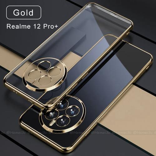 Jual CASE untuk REALME 12 PLUS 12 PRO PLUS SOFTCASE PLATING BENING ...