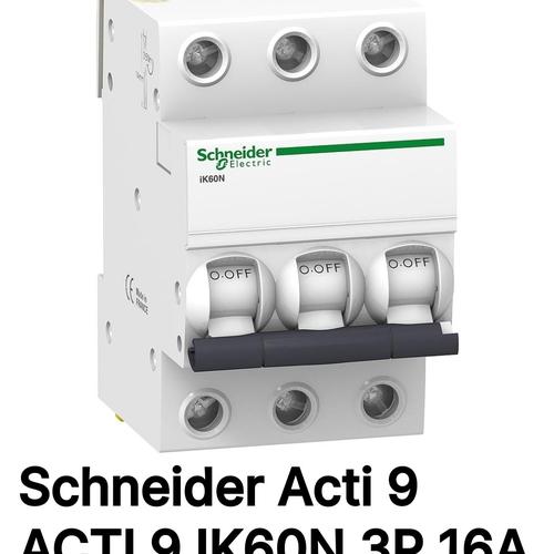 Jual MCB IK60N Acti9 3 Phase Schneider - 3 Phase 20A - Jakarta Pusat - GUDANG ELECTRIC | Tokopedia