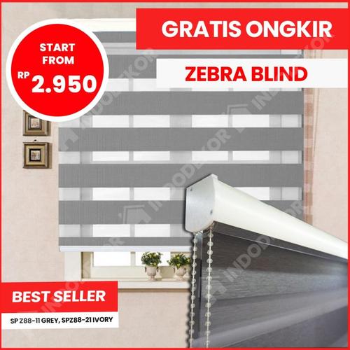 Jual Zebra Roller Blind SHARP POINT Tirai Jendela Gulung Korea Kerai ...