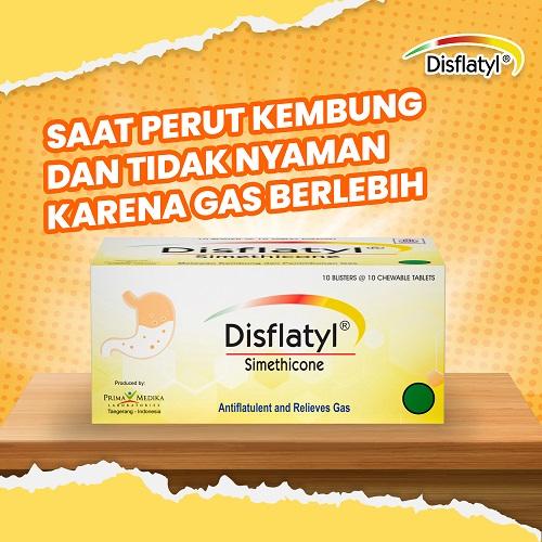 Promo DISFLATYL 40 MG 1 STRIP ISI 10 TABLET/SIMETHICONE/KEMBUNG ...