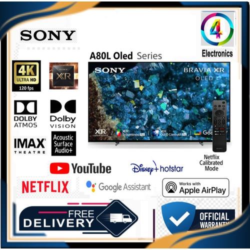 Jual SONY BRAVIA XR-77A80L / A80L OLED 4K UHD HDR Google TV 77 Inch ...