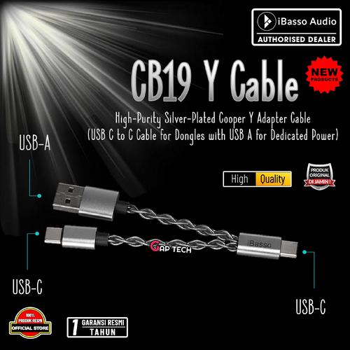 Promo iBasso CB19 / CB 19 Y Cable High-Purity Silver-Plated Cooper ...