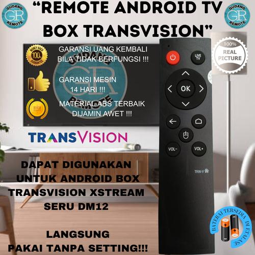 Jual Remote Android TV Box Transvision Exstream Seru DM12 - Jakarta ...