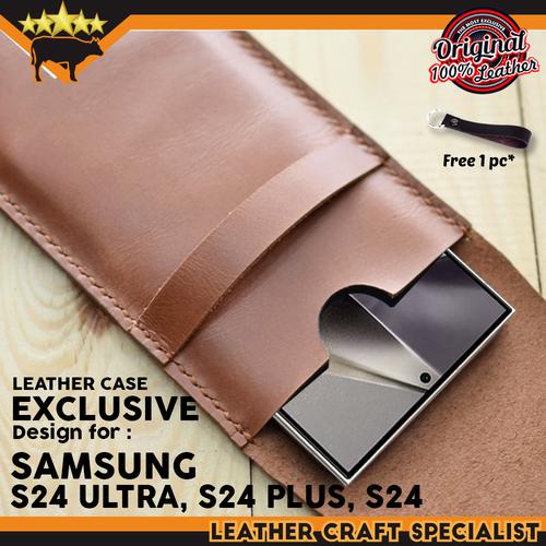 Jual CASE SAMSUNG GALAXY S24 ULTRA , S24 PLUS + , S24 EXCLUSIVE LEATHER ...