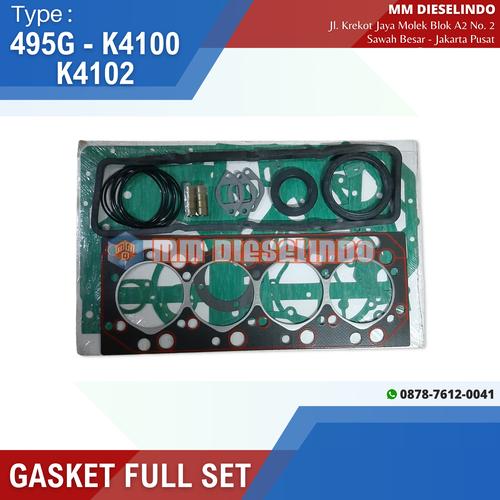 Jual Gasket Full Set 495G 495D K4100 K4102 Paking Packing Full Kit ...