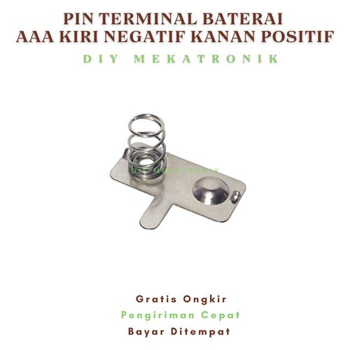 Jual Pin Terminal Baterai AA AAA PCB 2A 3A - AAA, L (-) R (+) - Kota ...