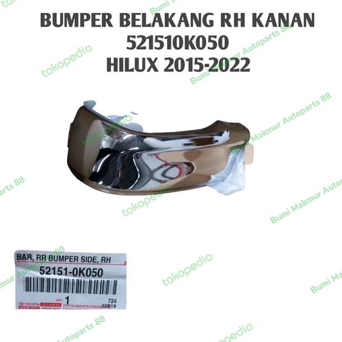 Jual BUMPER BELAKANG RH KANAN 521510K050 TOYOTA HILUX 2015-2020 - Kota ...