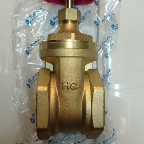 Jual GATE VALVE KUNINGAN 21/2" INCH BRASS HQ STOP KRAN KERAN VALEP DRAT ...
