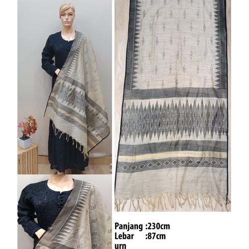 Jual mix Selendang india semi silk/organdy/tasel silk/bahan/kain ...