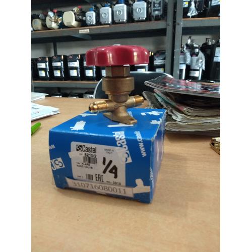 Jual HAND VALVE CASTEL 1/4" 6210/2 - KRAN VALVE CASTEL 1/4 MADE IN ...