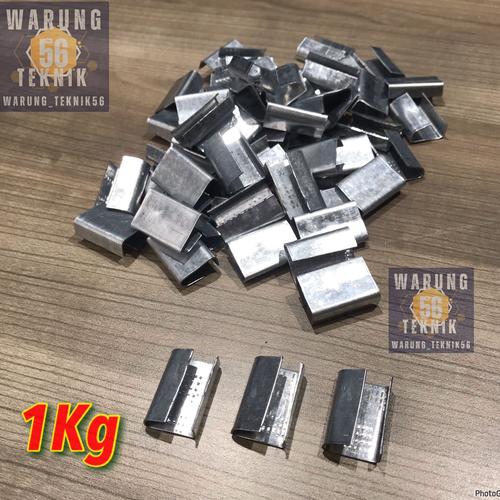 Jual KLEM METAL BESI KLIP CLIP GRIPPER GRIPER TALI STRAPING STRAPPING 1 ...