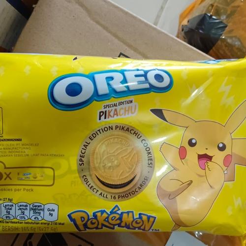 Jual Oreo Pokemon Pikachu Special Edition 165,6g Wafer - Kab. Bekasi ...