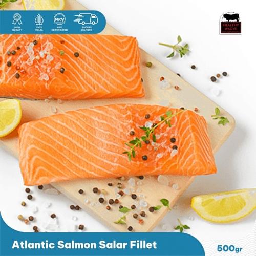 Promo Atlantic Salmon Salar 500gr Healthy Wagyu - Kota Bandung - Healthywagyu Meatshop | Tokopedia