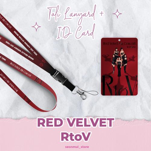 Jual LANYARD + ID CARD RED VELVET CONCERT RtoV IN JAKARTA JKT / TALI HP ...
