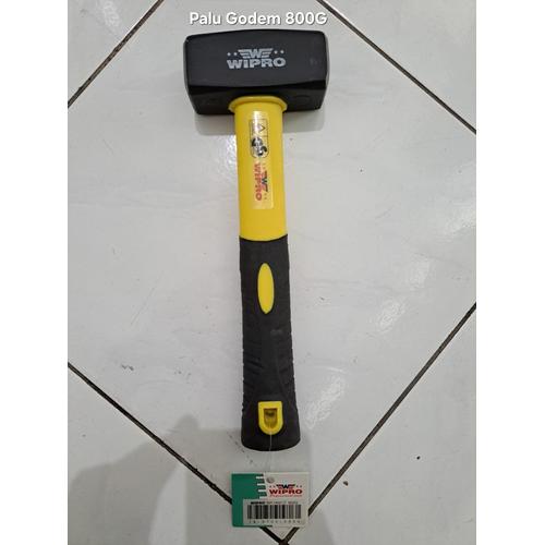 Jual Palu Batu 4 Sisi Handle Fiber Lapis PVC Size 800 Gram - Wipro WP ...