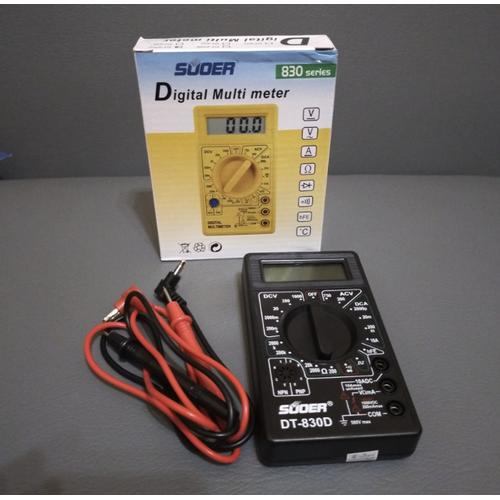 Jual Avometer digital Suoer DT-830D multitester DT830D Avo meter ...