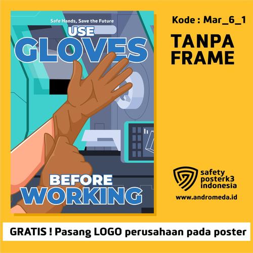 Jual Poster K3 Slogan Safety, Kampanye Keselamatan Tangan 6_1 - 60x42 ...