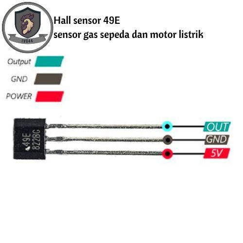 Promo Hall sensor 49e sensor gas sepeda listrik - Kab. Tangerang - 2D ...