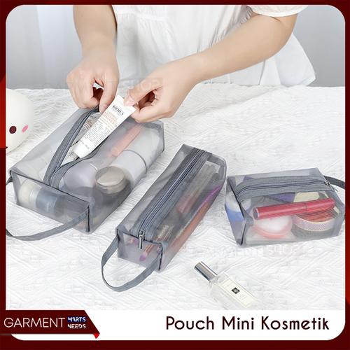 Promo Tas Kosmetik Transparant Model Jaring Pouch Travel Cosmetic Bag ...