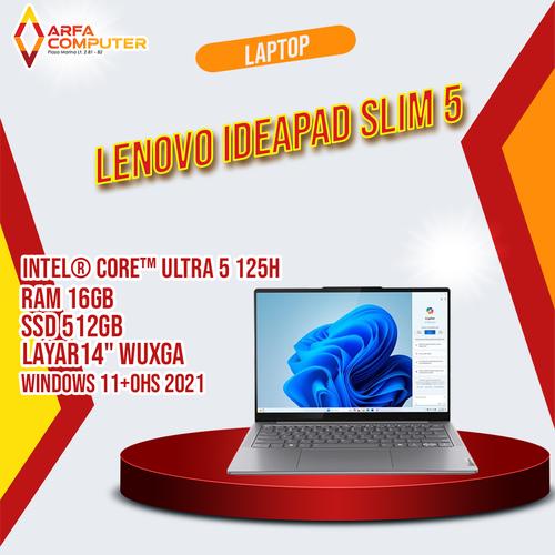 Jual LENOVO IDEAPAD SLIM 5 14IMH9 INTEL ULTRA 5 125H 16GB 512GB W11+OHS - Kota Surabaya - Arfa ...