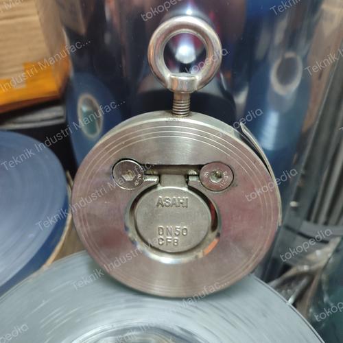 Jual Wafer check Valve 2" inch Single Dor PN16 Stainless Steel ss304 ...