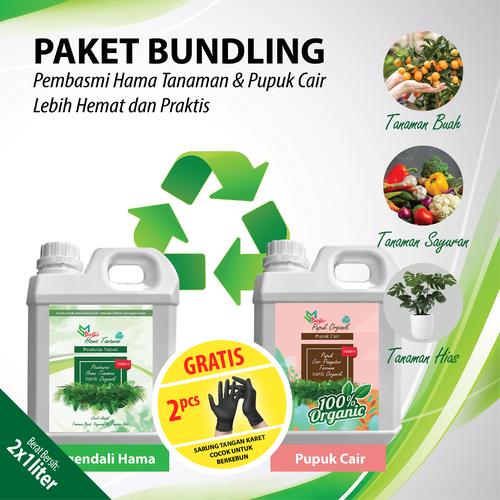 Jual Pestisida Nabati Obat Hama Tanaman Kutu putih, Ulat Daun, 1000ML ...