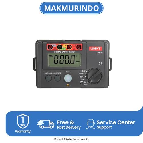 Jual Digital Earth Tester UNI-T UT521 Ground Insulation Meter ...