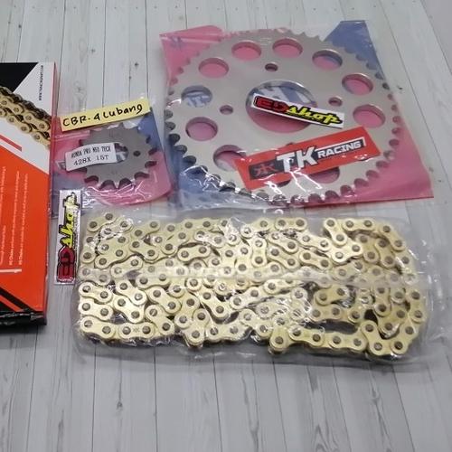 Jual gear SET 428 TK CBR CB150 CBR150 FACELIFT K45 NEW RACING SETARA ...
