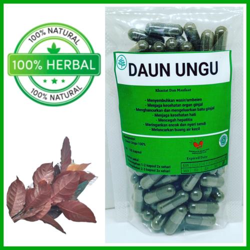 Jual kapsul daun ungu isi 100 - Kota Tangerang Selatan - Griya Herbamedika | Tokopedia