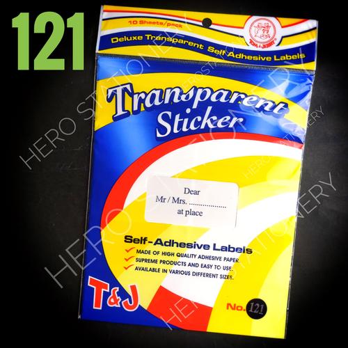 Jual Sticker label transparan tom&jerry no.121 - Jakarta Barat - Hero ...
