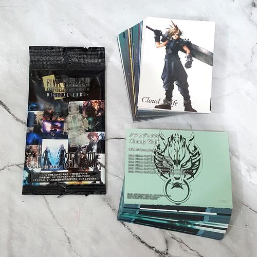 Promo FINAL FANTASY VII Anniversary Art Museum Normal Card FF7 25th ...