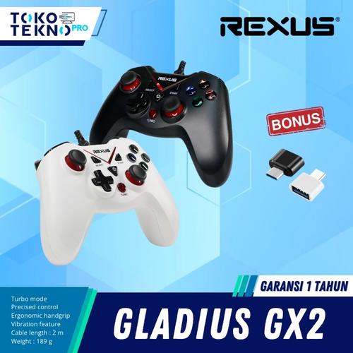 Promo Rexus GX2 Gladius Joystick Pro Gaming Gamepad Garansi Resmi ...