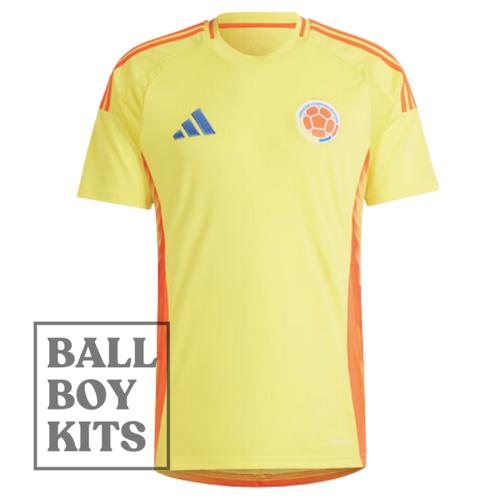 Jual Original Colombia Copa America 2024 Home Kit Stadium Jersey - #7 L ...